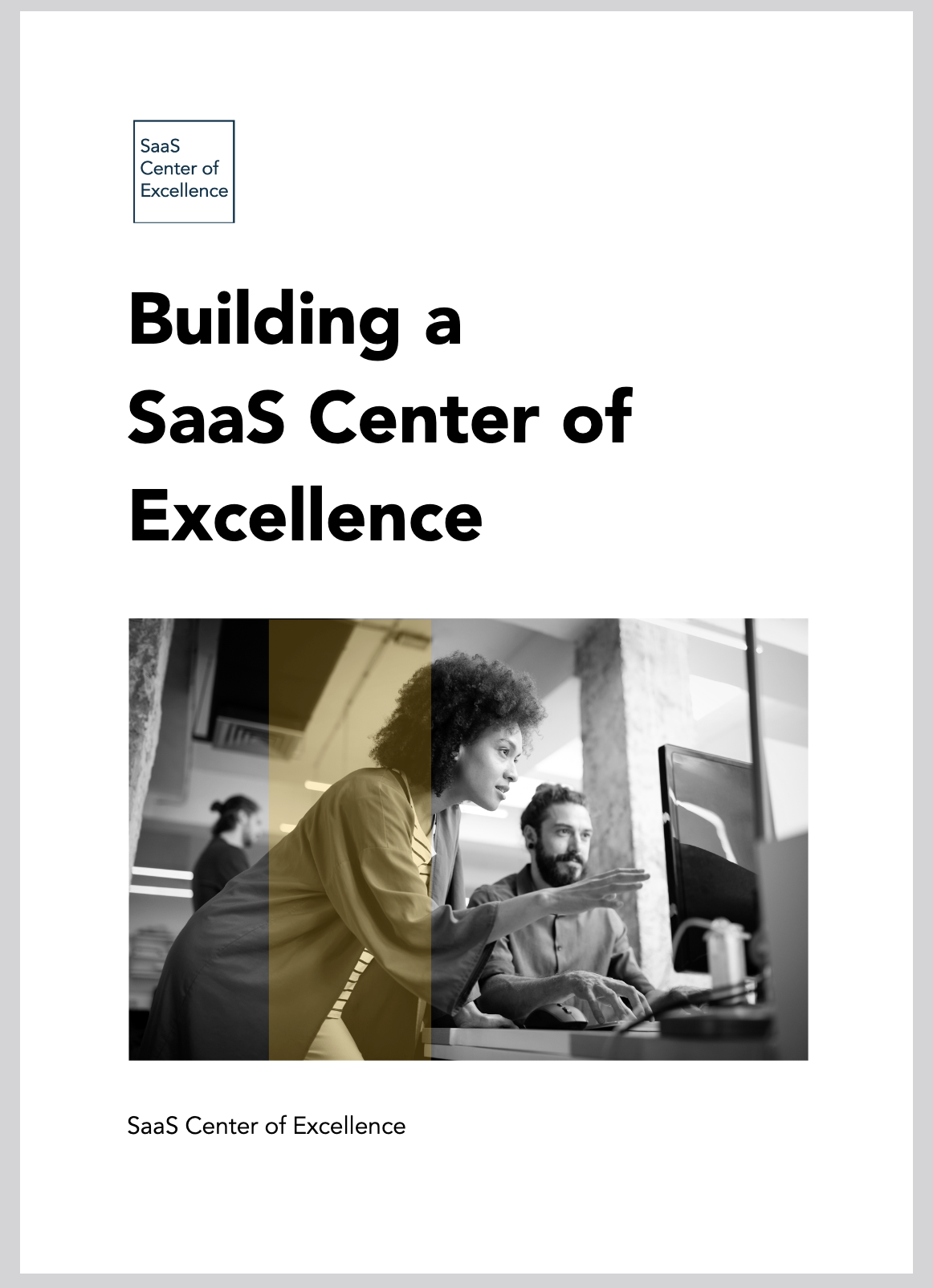 Whitepaper - SaaS Center of Excellence (SCoE)